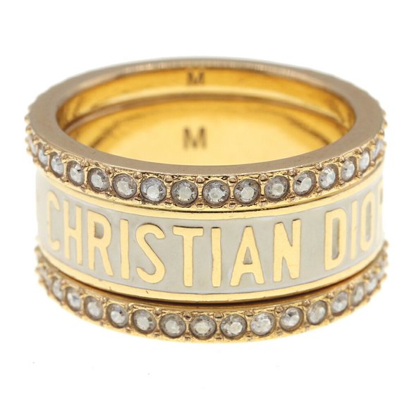 Dior | Jewelry | Christian Dior Dior Ring Cord R256odettelq White Gold ...